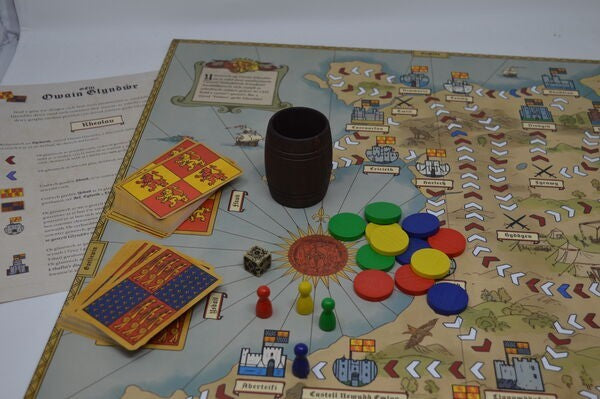 Gêm Owain Glyndŵr Board Game – Welsh High Street