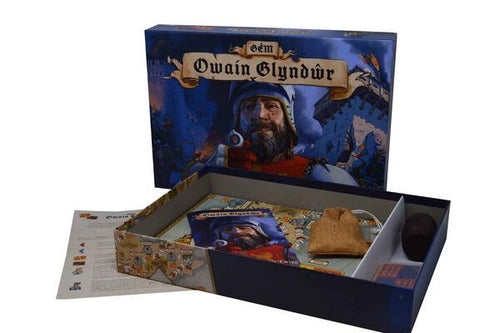 Gêm Owain Glynd?r Board Game – Welsh High Street