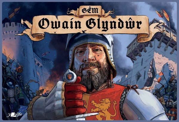 Gêm Owain Glyndŵr Board Game – Welsh High Street